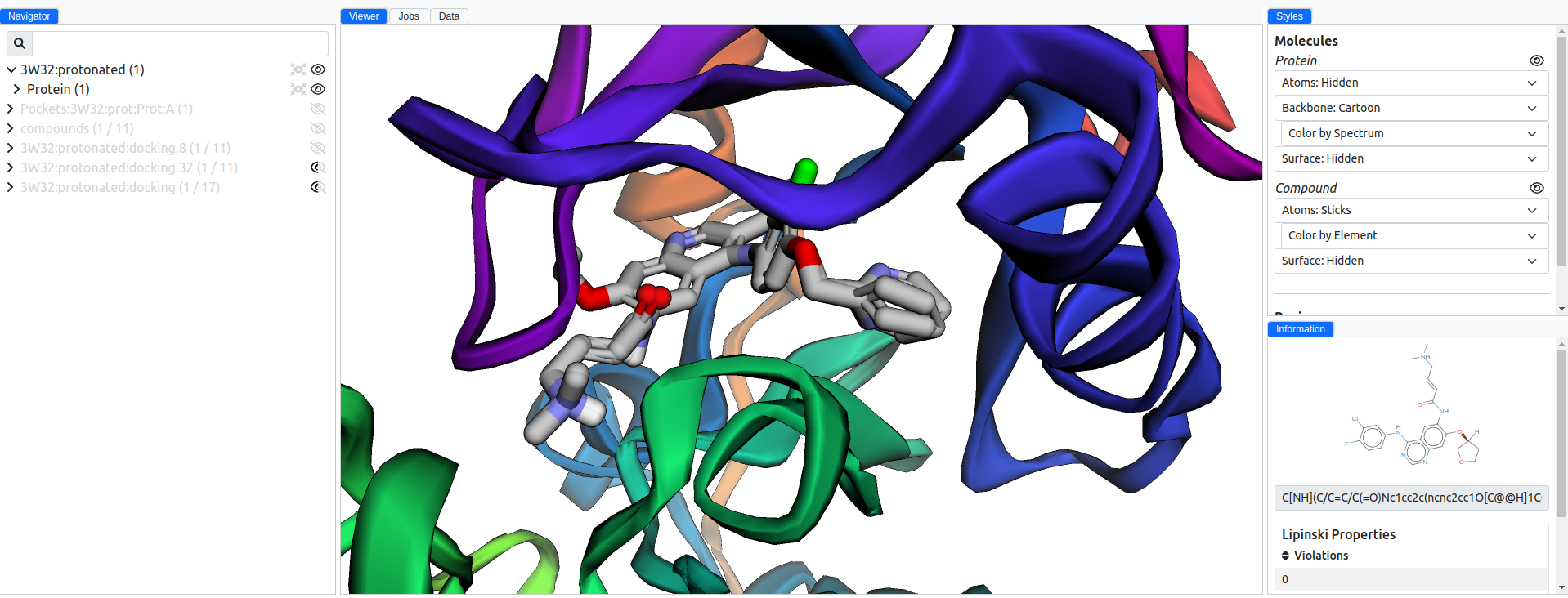 TD001. Epidermal growth factor receptor inhibitors - MolModa Documentation