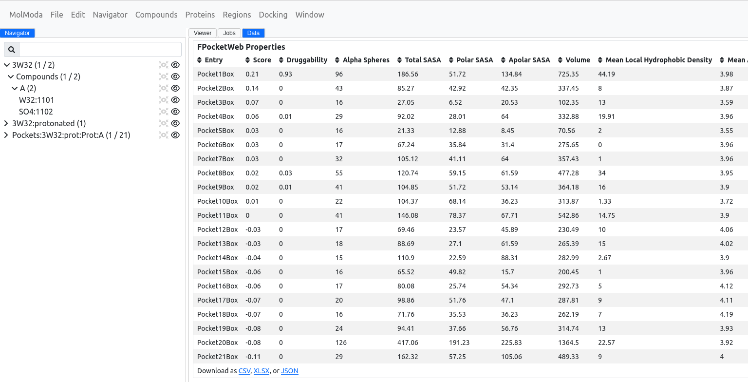 Main - MolModa Documentation