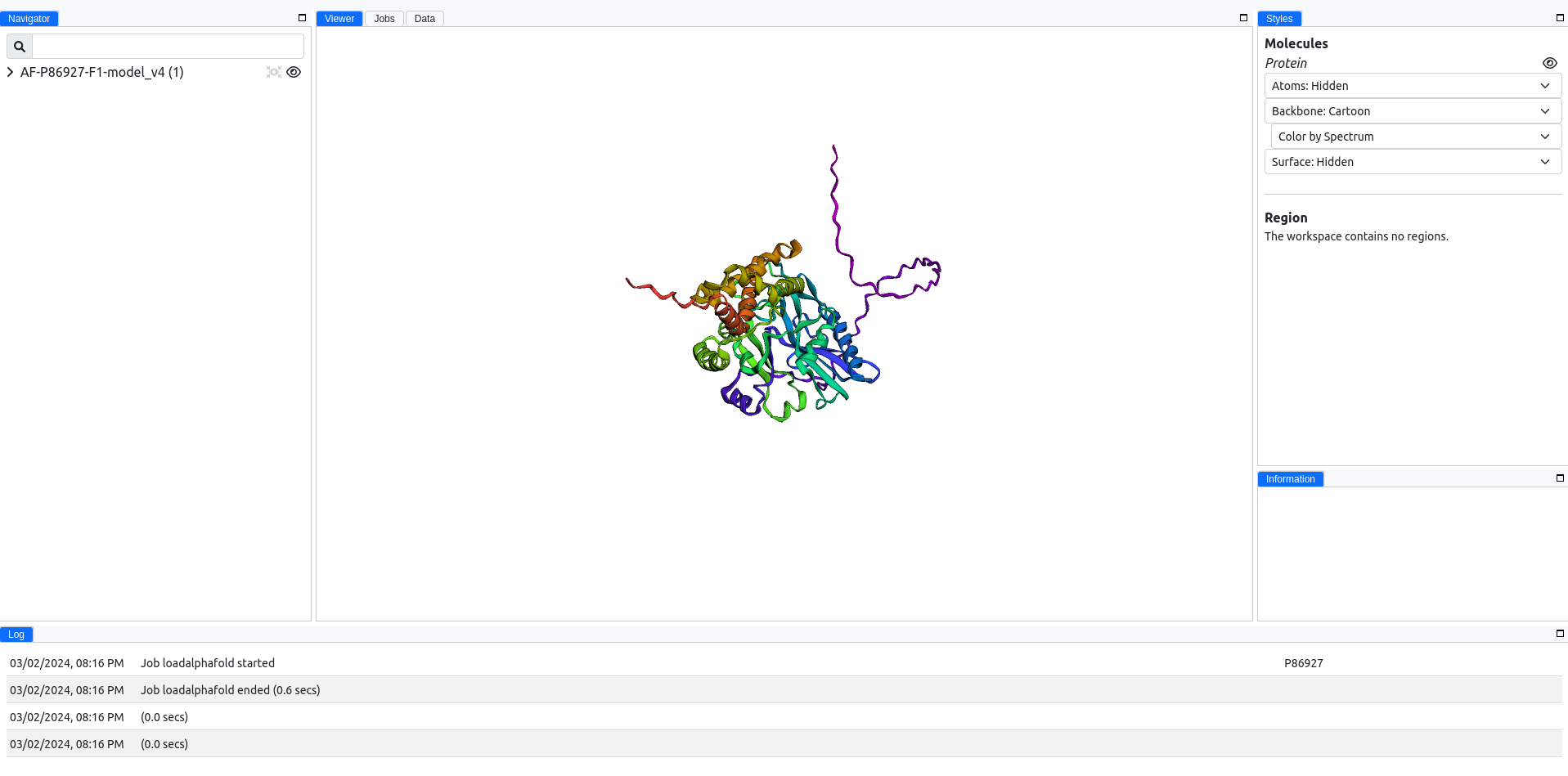 Proteins - MolModa Documentation